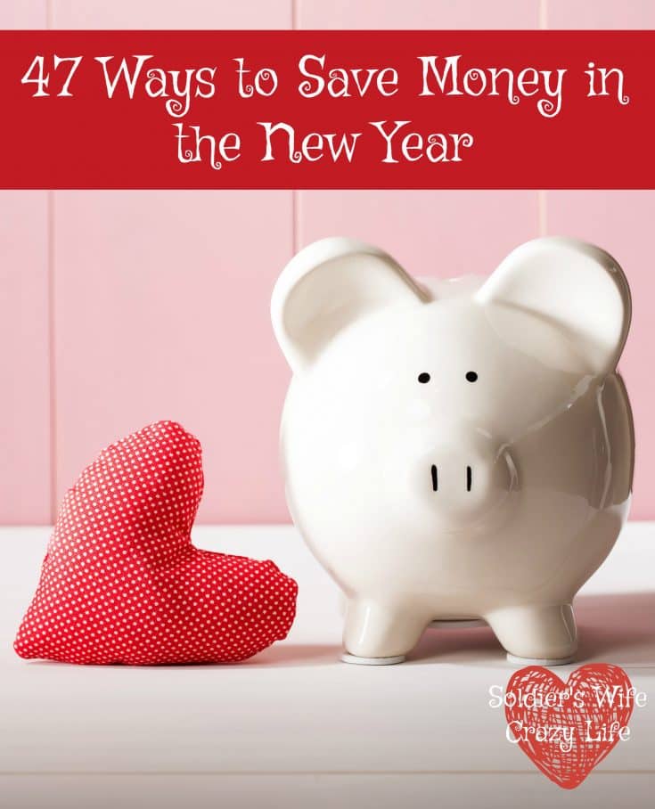 47 Ways to Save Money in the New Year