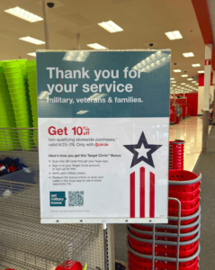 Did You Know About This Target Military Discount?